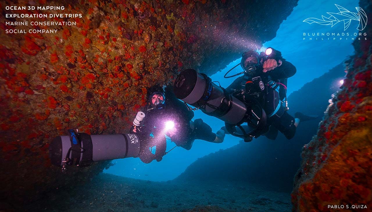 Technical Diving Survey in Philippines | BlueNomads.org Hydrography